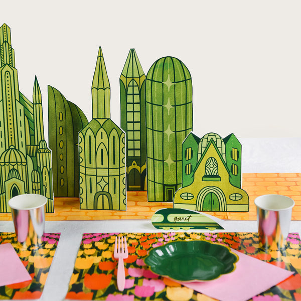 Emerald City Tablescape, PDF Printable - The House That Lars Built