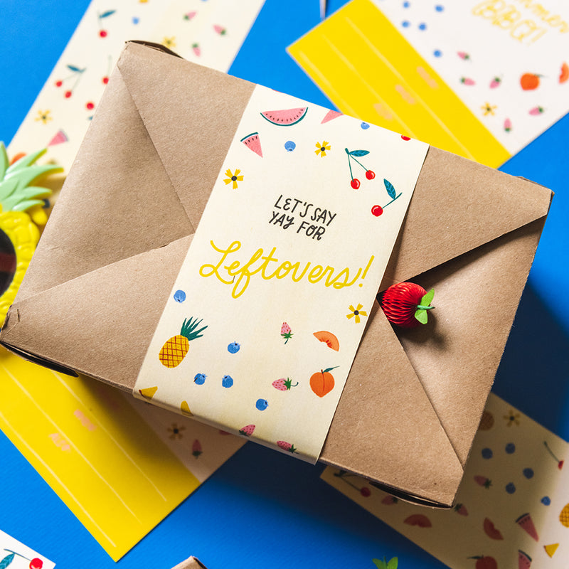 Summer BBQ Leftover Labels, PDF Printable - The House That Lars Built