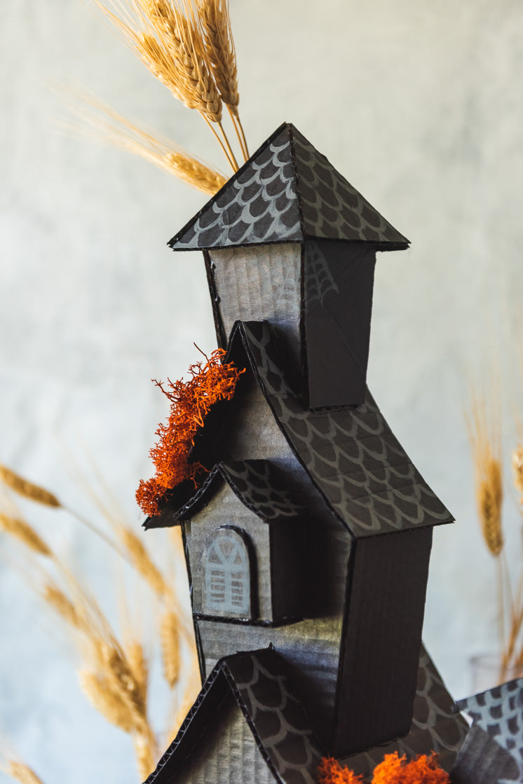 Haunted House, PDF Template - The House That Lars Built