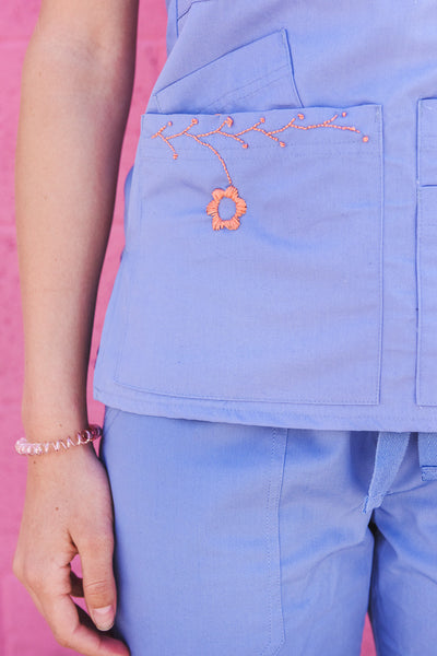 Scrubs Embroidery Designs, Free PDF Pattern – The House That Lars Built