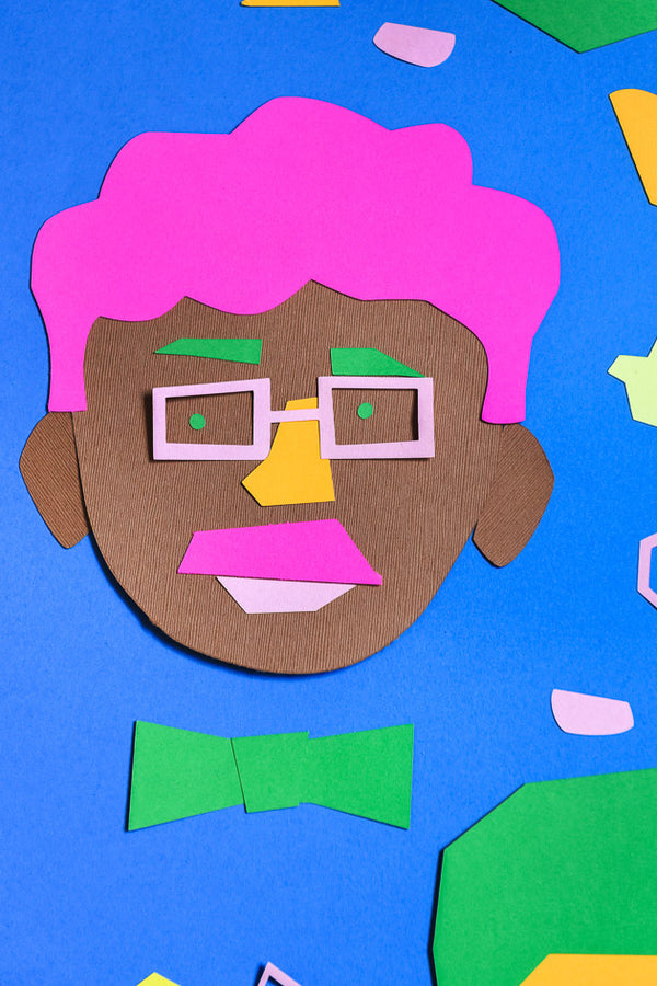 Customizable Father's Day Portrait, SVG & PDF Template - The House That ...