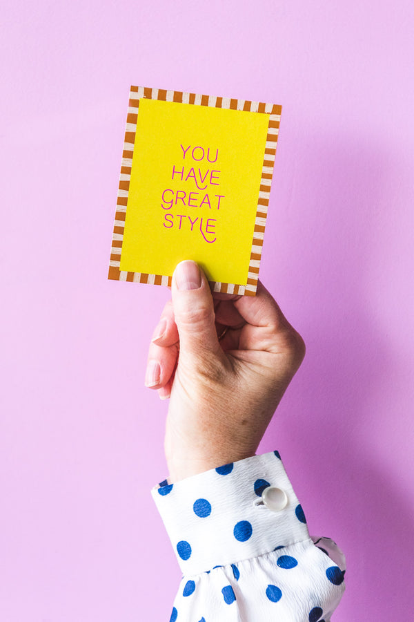 Compliment Cards, PDF Printable - The House That Lars Built