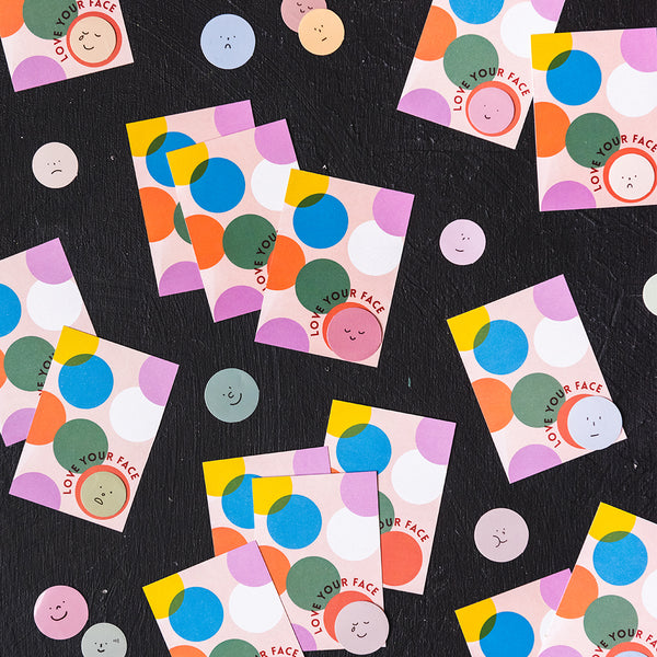 Love Your Face Sticker Valentine Kit (Set of 4) – The House That Lars Built