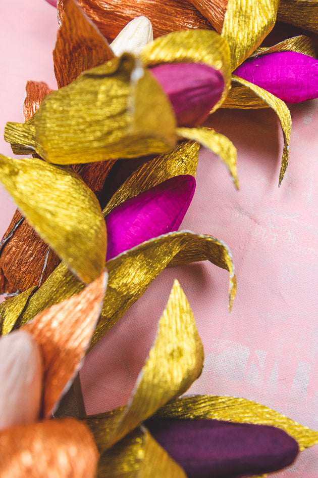 Paper Corn Wreath, PDF Template - The House That Lars Built