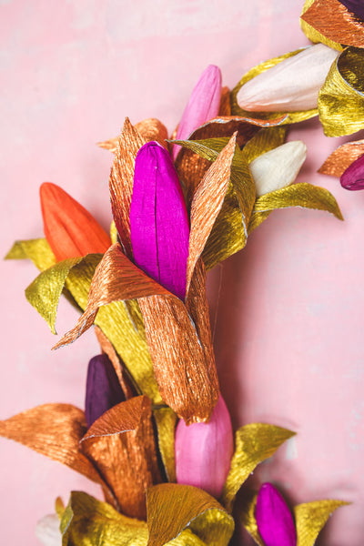 Paper Corn Wreath, PDF Template – The House That Lars Built