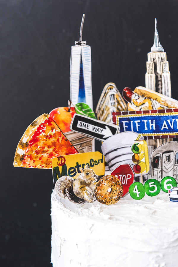 New York City Cake Topper, Free PDF Printable - The House That Lars Built