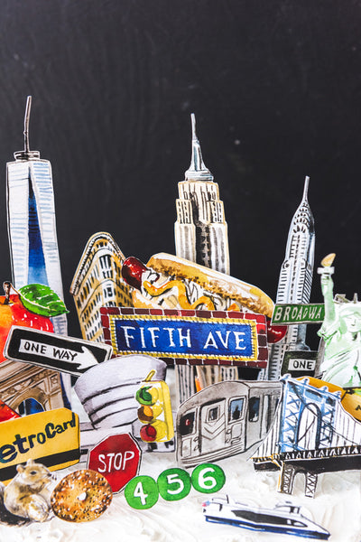 New York City Cake Topper, Free PDF Printable – The House That Lars Built