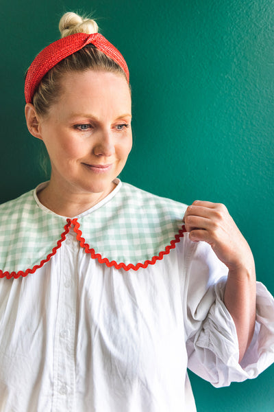 Rick Rack Matching Adult & Kids Collar, PDF Patterns – The House That ...