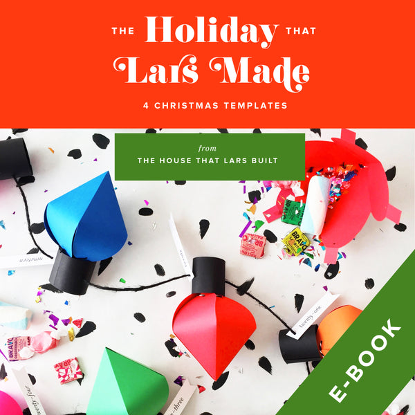 The Holiday That Lars Made, E-book Template – The House That Lars Built