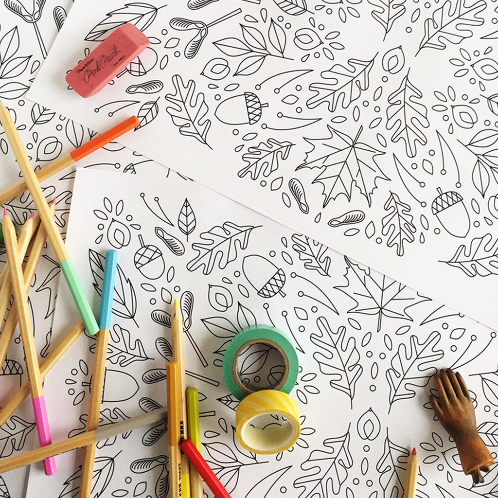 thanksgiving placemat coloring pages