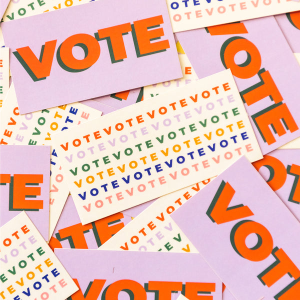 Vote Sticker Pack (Set of 2) – The House That Lars Built
